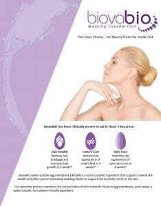 Biova - Water Soluble Eggshell Membrane | StauberUSA